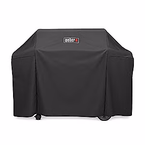 Weber Genesis II 400 Series Premium Grill Cover, Heavy Duty and Waterproof, Fits Grill Widths Up To 65 Inches