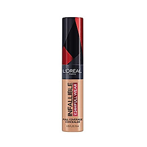 L'Oreal Paris Makeup Infallible Full Wear Waterproof Matte Concealer, Caramel
