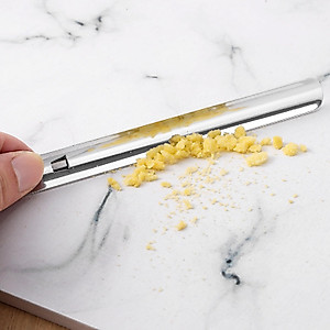 NOLITOY 5pcs Crumb Sweeper, Stainless Steel Crumb Scraper Restaurant Crumb Cleaner Table Bread Crumber for Waiter Servers