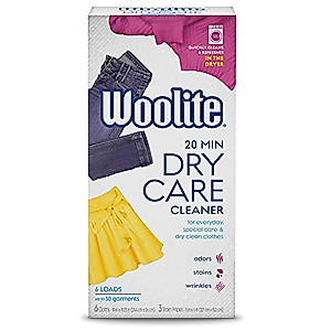 Woolite At Home Dry Cleaner, Fresh Scent, 6 Cloths