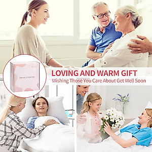 Get Well Soon Gifts for Women,Get Better Soon Care Package Gift Basket for Sick Friends After Surgery,Feel Better Self Care Sympathy Gift,Thinking of you Box for Mom Her Female with Coffee Tumbler