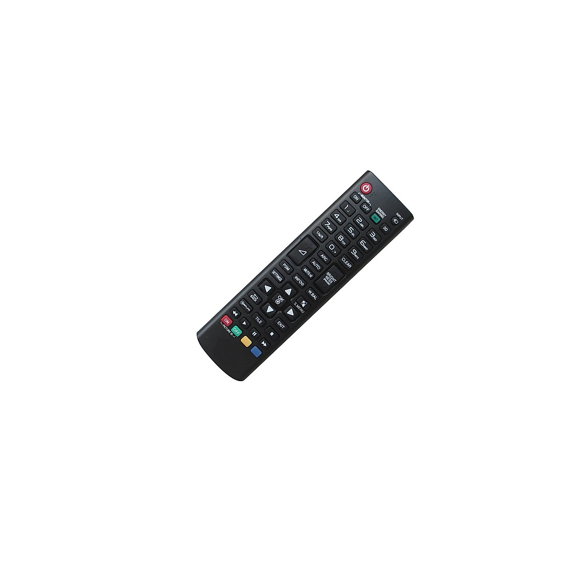 Hotsmtbang Replacement Remote Control Compatible for LG 42LS33A 47LS35A 42WS50MS 47WL10MS 47WS50BS HDTV Monitor Display