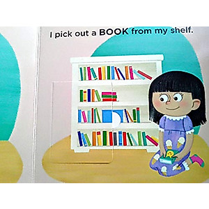 Interactive Lift-A-Flap Sign Language Book Set for Kids: Bathtime, Bedtime, Mealtime & Playtime; Learn to Sign Board Book (Set of 4 Books)