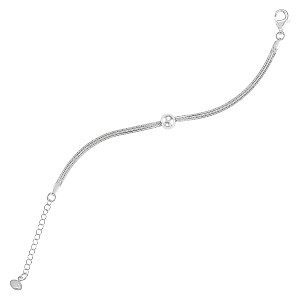 Silpada ‘Thoreau’ Sterling Silver Chain Bracelet, 6.5” + 1.5”
