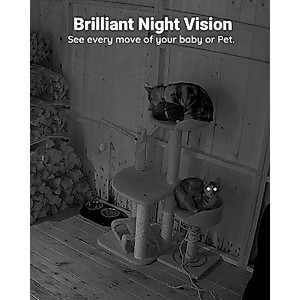 REOLINK Indoor WiFi Camera (2 Pack) Bundle with 2 pcs 128GB SD Card, 4MP/2k, 2.4/5 GHz WiFi, Two Way Talk, Motion Tracking, Real Time Alerts, E1 Pro Black