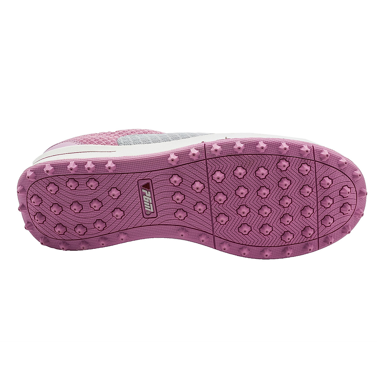 PGM Golf Shoes for Girls, Breathable Lightweight Summer Women Golf Shoes Provide Style, Comfort, and Performance Both on and Off The Golf Course, 37 M EU / 6 B(M) US, Pink