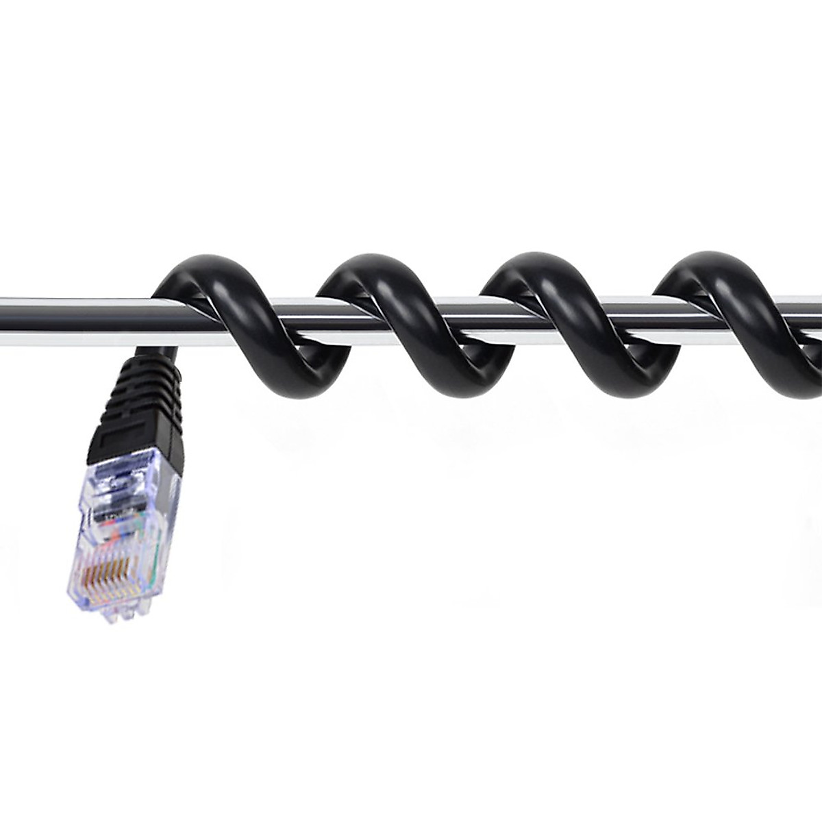 LFHUKEJI RJ45 to RS232, DB9 9-Pin Serial Port Female to RJ45 Cat5 Ethernet LAN Console 4.9Ft