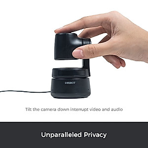 OBSBOT Tiny 1080P PTZ Webcam with AI Tracking, Auto Framing, Noise Reduction, and Gesture Control