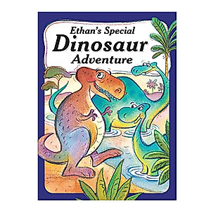 Personalized Dinosaur Adventure Book (Standard Softback)