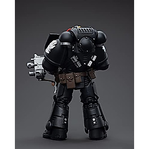 Pipigirl JoyToy Warhammer 40K Space Marine Genuine License 1/18 Soldier, Iron Hands Assault Intercessors, 4inch Models Space Marines Action Figures Kits (Brother Ignar)