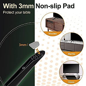 TV Base Stand for Hisense TV Stand, TV Stand Legs for Hisense A6 Series 43" 50" 55" 60" 65" TV, for 43A6G 50A6G 50A6GX3 55A6G 60A6G 65A6G, Replacement TV Stand Base with Screws and Instructions