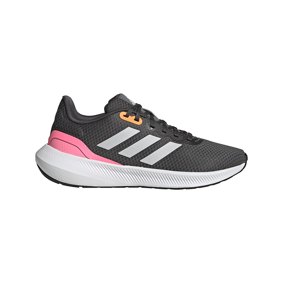 adidas Women's Run Falcon 3.0 Sneaker, Grey/Crystal White/Beam Pink, 8