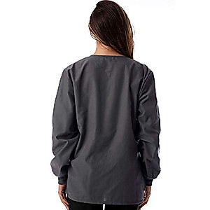 Just Love Womens Solid Jacket 4501-STLGRY-XL Steel Grey
