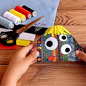 5Pcs Printed Fabric Fabric Fat Quarters Cotton Fabric Ethnic Pattern for Sewing Face Covering Make Craft Projects and Patch Work DIY 9.8 x 7.9 Inch