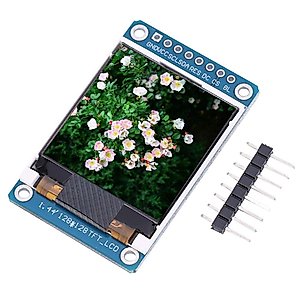 FTVOGUE 1.44Inch Display Module LCD Display Screen 128RGB x 128 Resolution Serial Peripheral Interface