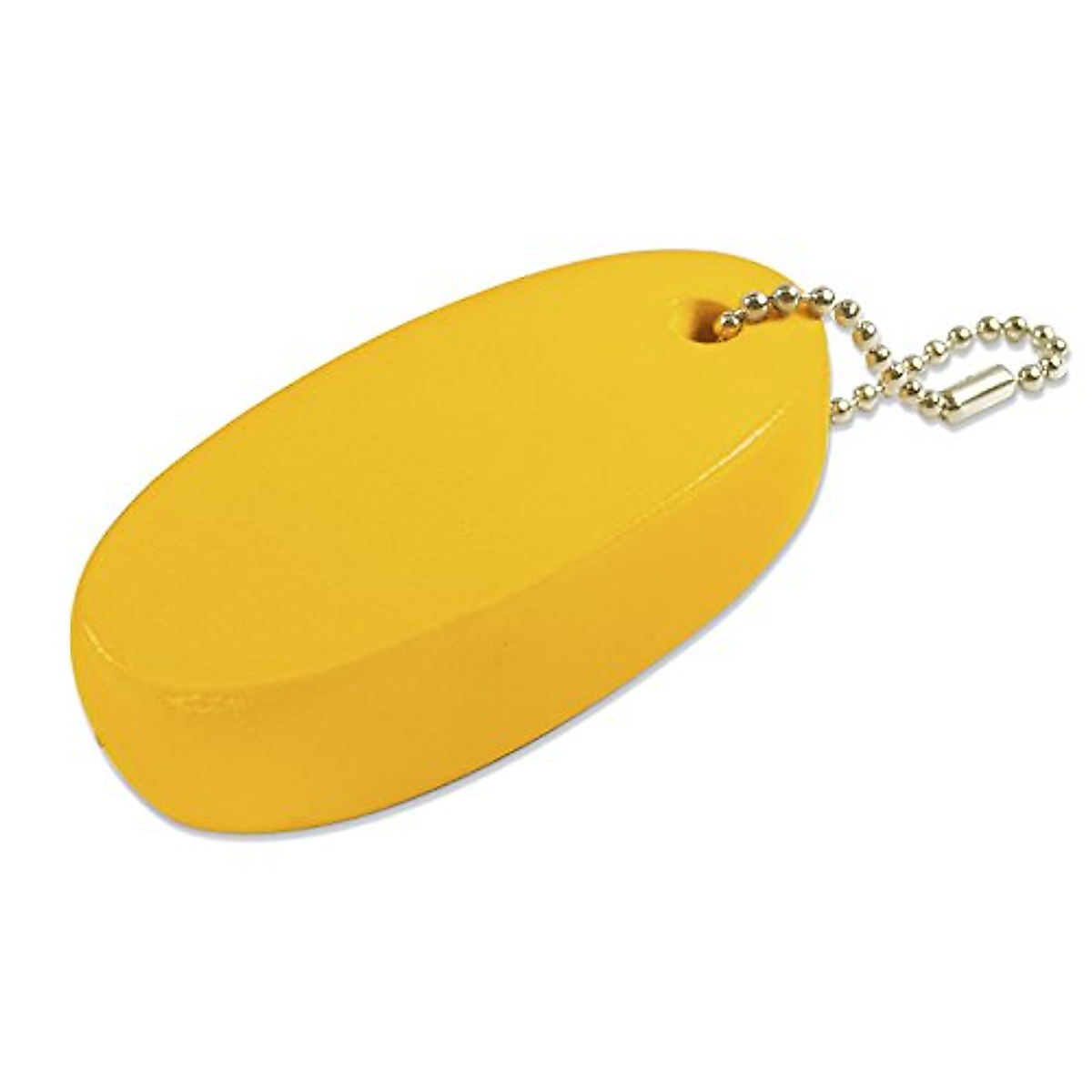 Lucky Line Soft Key Float with Ball Chain Water Sports, Yellow (92801)