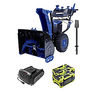 Snow Joe iON100V-24SB 100-Volt iONPRO 24-Inch Cordless Dual-Stage Snow Blower