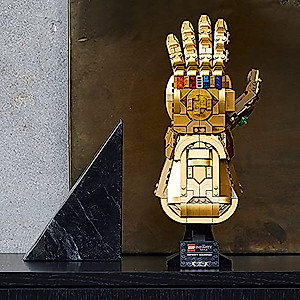 LEGO Marvel Infinity Gauntlet Set 76191, Collectible Thanos Glove with Infinity Stones, Collectible Avengers Gift for Men, Women, Him, Her, Model Kits for Adults to Build