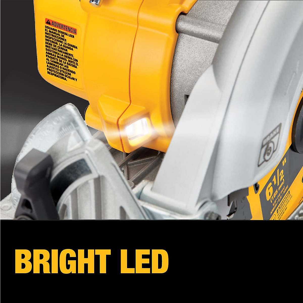 DEWALT 20V MAX* Circular Saw, 6-1/2-Inch, Cordless, Tool Only (DCS565B)