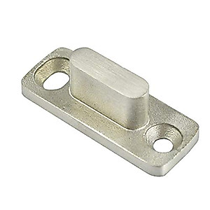 DIYHD Stainless Steel Ceiling Mount Sliding Barn Door Concentric Circles Roller Set