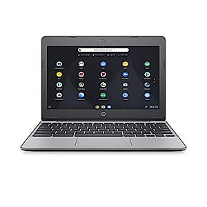 2018 Newest HP 11.6” HD IPS Touchscreen Chromebook with 3x Faster WiFi - Intel Dual-Core Celeron N3060 up to 2.48 GHz, 4GB Memory, 16GB eMMC, HDMI, Bluetooth, USB 3.1, 12-Hours Battery Life