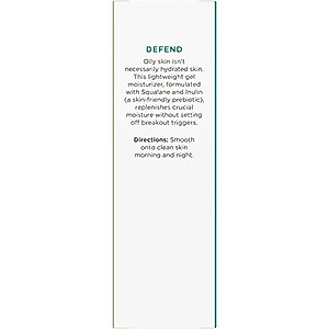 Burt’s Bees Daily Gel Cream , Skin Balancing Face Moisturizer, Hydrates Skin, for All Skin Types, With a Prebiotic, 1.8 Oz.