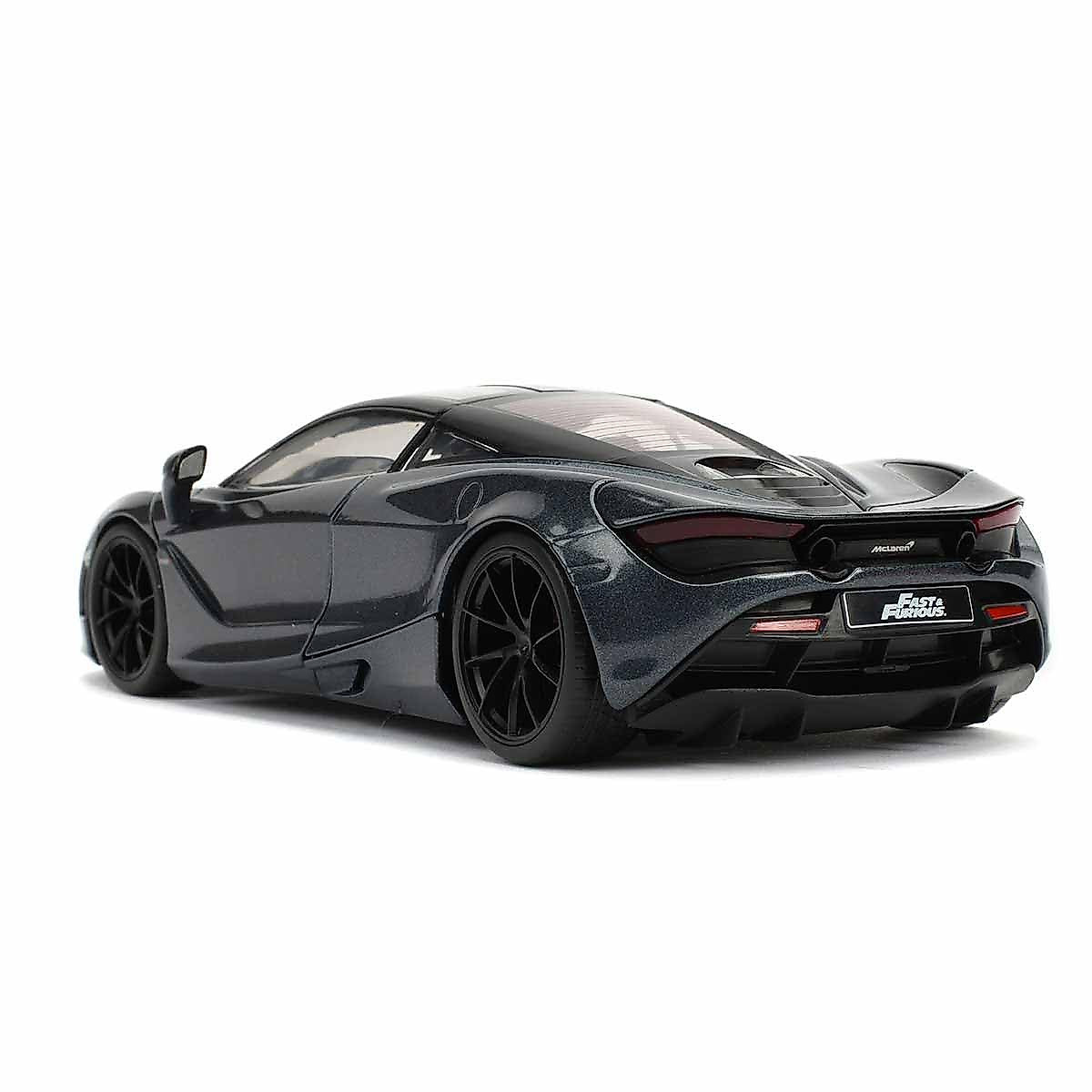 Jada Fast & Furious Hobbs & Shaw: SHAWS MCLAREN 720S 1:24 Scale DIE-CAST Replica CAR,Black