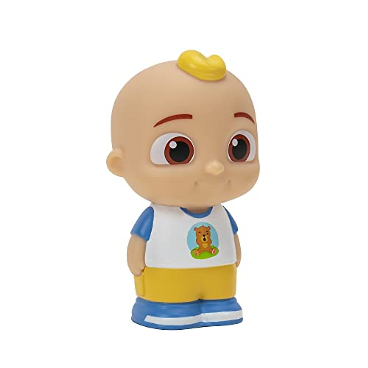 CoComelon 4 Figure Pack - JJ & Family Figure Set - Family and Friends - Includes JJ, YoYo, Tomtom, and Bingo The Dog - Toys for Kids, Infants and Preschoolers