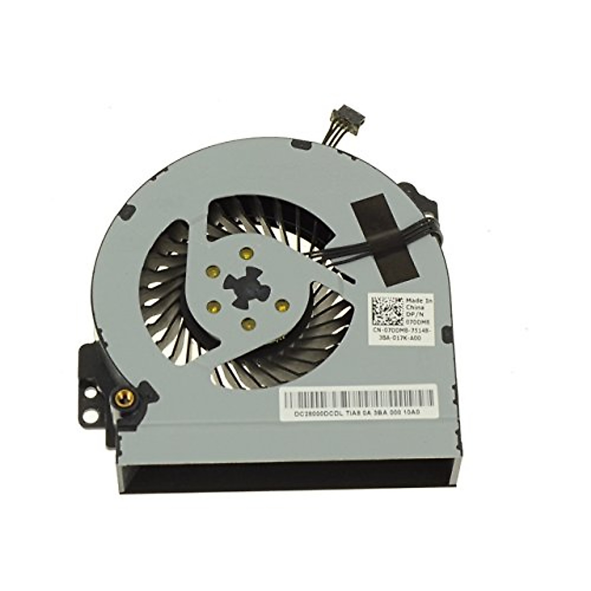 iiFix New Cooler Fan Replacement For Dell Precision M6800 CPU Cooling Fan - Smaller Fan - 7DDM8