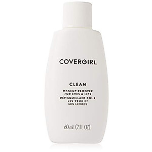 COVERGIRL Clean Makeup Remover for Eyes & Lips, 2 oz (Packaging May Vary) Old Version