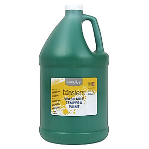 Handy Art Little Masters Tempera Paint, 1 Gallon (Pack of 1), Red 128 Fl Oz