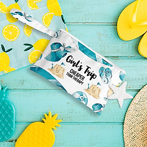 zcyxuuw Wet Bag, Wet Dry Bag, Wet Bag for Swimsuit, Travel, Beach, Pool, Diapers, Dirty Yoga Gym Clothes, Toiletries, Makeup Bag, Waterproof Reusable Beach Bag Ocean Starfish Decor, 2 Pcs Set.