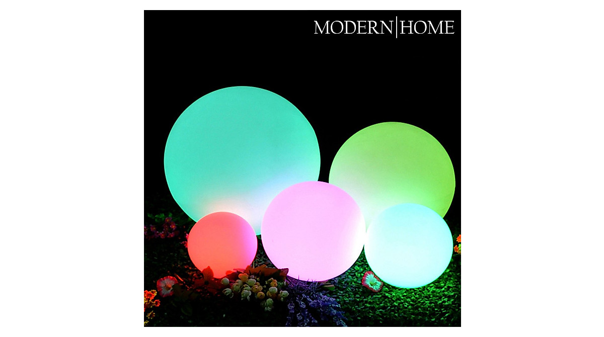 Modern Home LED Glowing Sphere - 12" Remote Controlled