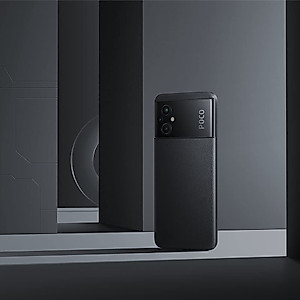 Poco M5 4G LTE GSM (128GB + 6GB) 50MP Triple Camera 6.58" Octa Core (NOT for USA Market) Global Unlocked + (w/Fast 51w Car Charger) (Black (Global Version))