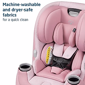 Maxi-Cosi Pria 3 in 1 Convertible Forward and Rear Facing Child Car Seat with Adjustable Harness and Headrest for Kids 4 to 100 Pounds, Pink