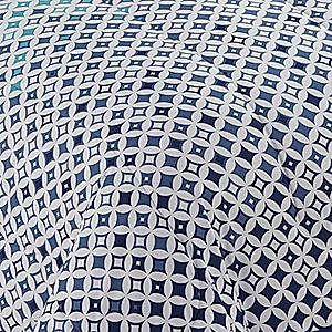 Sweet Home Collection 7 Piece Comforter Set Bag Solid Color All Season Soft Down Alternative Blanket & Luxurious Microfiber Bed Sheets, Genova, Queen