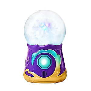 Magic Mixies Magical Misting Crystal Ball with Interactive 8 inch Blue Plush Toy and 80+ Sounds and Reactions