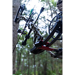 My Bow Buddy Regular Hang-On Buddy Tree Stand Bow Holder | Steel Bow Holder for Tree Stand with Rubber Grip | Works as a Compound or Crossbow Stand | Bow Holder Archery Stand with Quick Attach Knobs