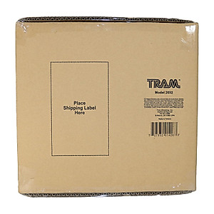 Tram® 5-Inch Tri-Magnet CB Antenna Mount with Rubber Boots and 18-Foot RG58A/U Coaxial Cable, Silver