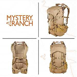Mystery Ranch Women's Pop Up 40 Hunting Backpack, Weatherproof, Daypack for Travel, Hiking, Outdoors, Camping, 40L, S, Coyote