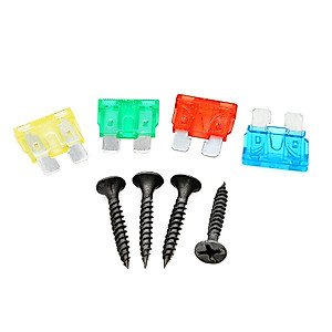 39.3" 10AWG SAE to O-Ring Connector Extension Cable Connector with 5 fuses, Compatible with Solar Generator maintainer Solar Generator for Battery Charger RV Traction Motor