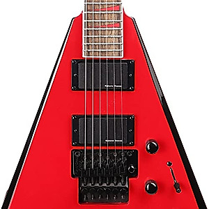 Jackson X Series Rhoads RRX24 - Red with Black Bevels