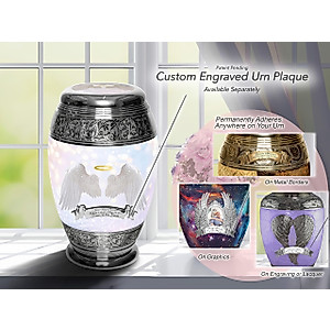 Guardian Angel Cremation Urn for Human Ashes Adult Female for Funeral, Burial & Home - Urns for Ashes Adult Large Urns for Mom & Cremation Urns for Women Guardian Angel Urn