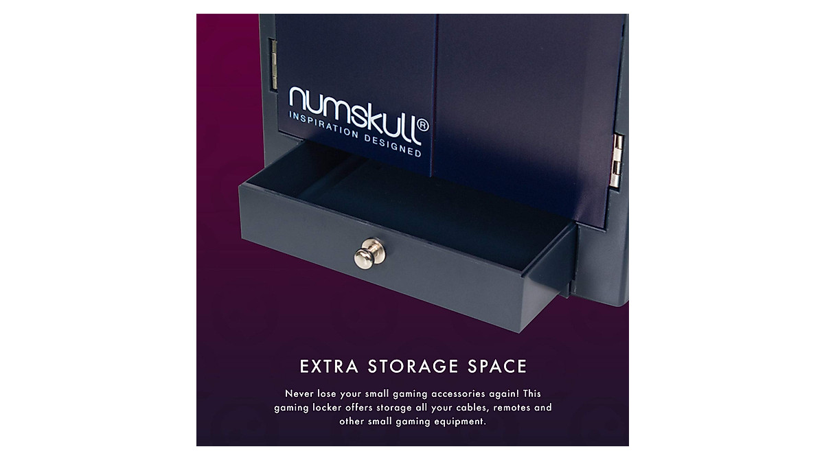 Numskull Gaming Locker: Ultimate Stand for Pro Gamers