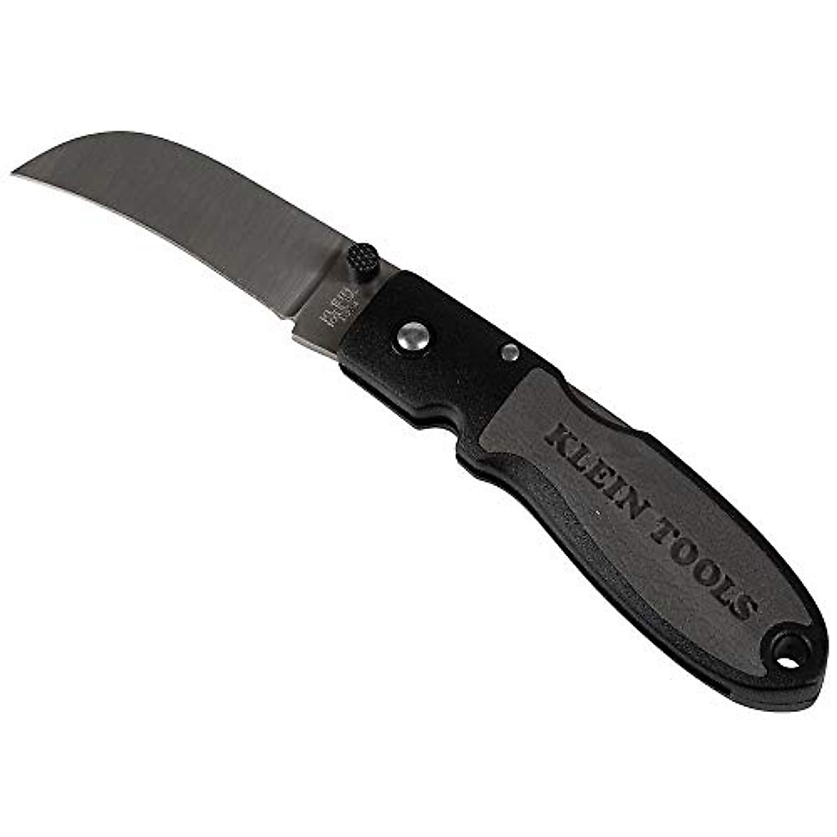 KLEIN TOOLS 44004 Lightweight Lockback Knife with Nylon Resin Handle, 2-3/8-Inch Sheepsfoot Blade