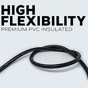 BEST CONNECTIONS 5 Way Trailer Wire – Heavy Duty 14 Gauge 5 Conductor Insulated Cable – Durable, Weatherproof, Color-Coded 5 Way Trailer Wiring Extension for RV Trailer and Automotive (50 Feet)