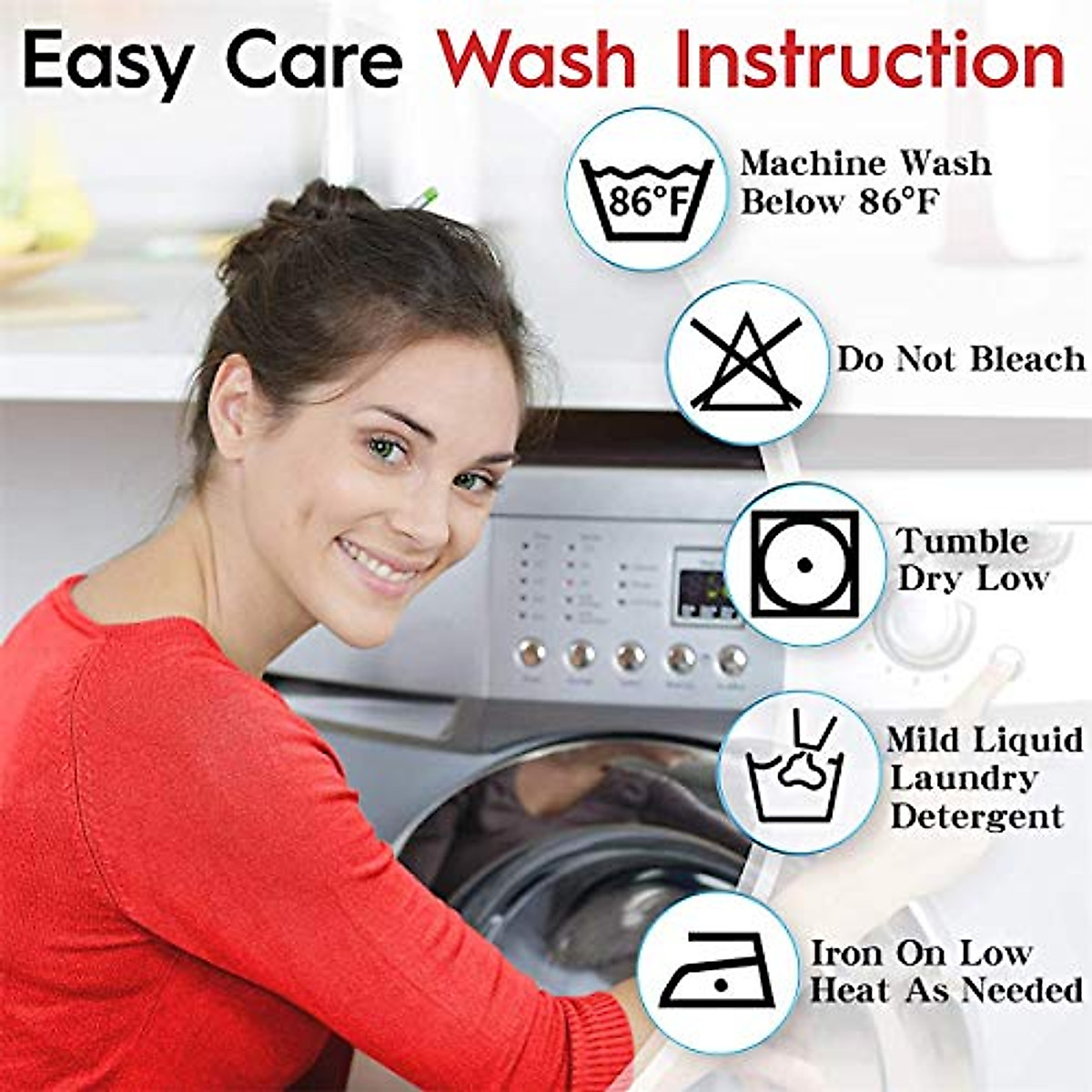 MIUCO Room Darkening Grommet Blackout Window Curtains for Living Room Curtains Panels Set of 2 52x63 Inch Begie, 2 Tie Backs Included