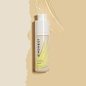 Honest Beauty Vitamin C Radiance Serum with Artichoke & Clover Extracts | Paraben Free, Dermatologist Tested, Cruelty Free | 1.0 Fl. Oz