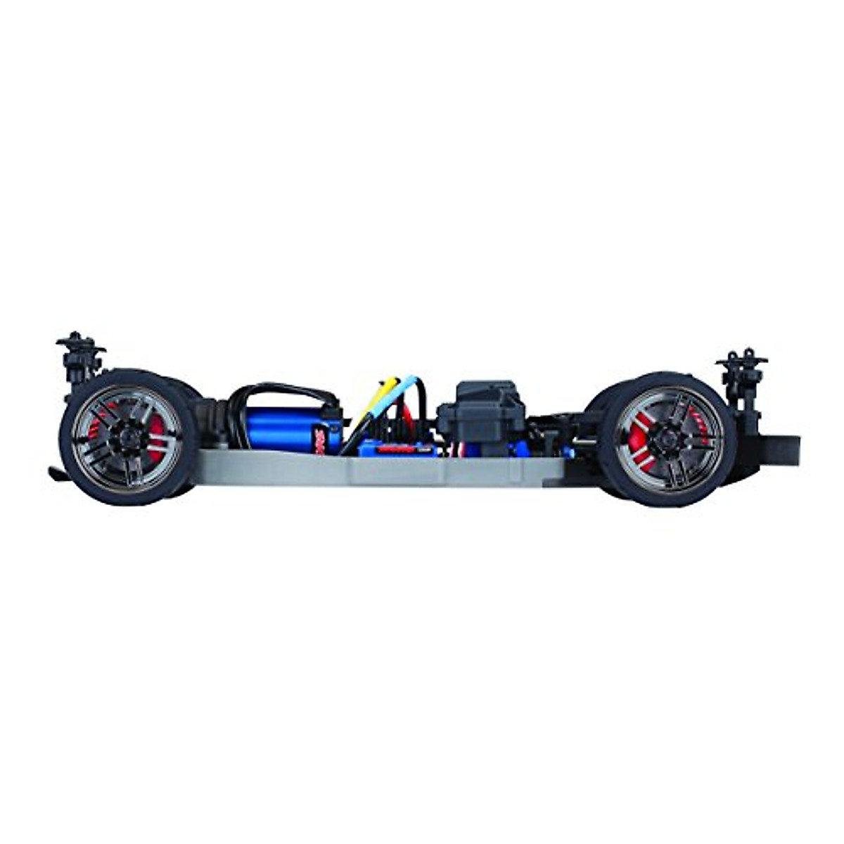Traxxas 83076-4 Automobile Electric AWD Remote Control Brushless 4-Tec 2.0 VXL Race Car Chassis with TQi 2.4GHz radio and TSM, Size 1/10