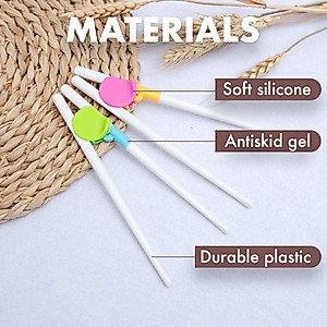 5 Pairs Easy to Use Cheater Training Chopsticks for Children and Adults Fashion Helper Training Toy Reusable Kids Learnings Chopstick